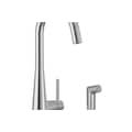 Moen Sleek Chrome one-handle kitchen faucet 7870 | Zoro