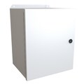 Hammond Steel Enclosure, 12 in H, 10 in W, 8 in D, NEMA 4, Hinged ...