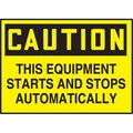 Accuform OSHA CAUTION EQUIPMENT SAFETY LABEL FRLEQM782VSP FRLEQM782VSP ...