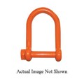 Cm Long Reach Shackle, 7000 Lb Load, 58 In, 34 In Screw Pin, Orange ...