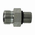 Midland Metal Connector, Straight, 131612 x 111612 Nominal, SAE MORFS x ...