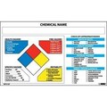 Nmc NFPA TARGET ORGAN LABEL, 3X5, NFP21AP | Zoro