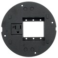 Hubbell Wiring Device-Kellems SystemOne, Sub-Plate, Recessed Opening ...