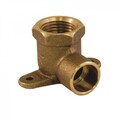 American Imaginations 0.5in. x 0.5in. Copper 90 Wing Back Elbow Cast AI ...