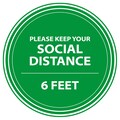 Identity Group Please Keep Your Social Distance, V.2, Green, 15 ...