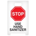 Incom STOP Use Hand Sanitizer A-Frame Floor Sign ASF1012 | Zoro