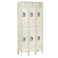 Global Industrial Double Tier Locker, 12x18x36, 6 Door Ready To ...