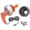 General Wire Super-Vee Drain Cleaning Machine W/ 25' x 1/4 & 25' x 3/8 ...