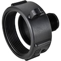 Global Industrial Polypropylene 2 Female NPS Pipe Thread x 3/4 Male ...