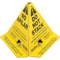 Global Industrial Trilingual Do Not Stack Pallet Cones, Yellow, 50PK ...