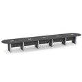 Officesource OS Laminate Conference Tables - Expandable Racetrack ...