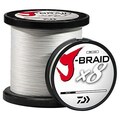 Daiwa JBraid X8 8 Strand Braided Line 150Lb 2500M Bulk Spool White ...