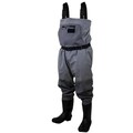 Frogg Toggs Men'S Hellbender Pro Bootfoot Felt Sole Chest Wader, Gray ...