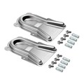 Krowne Stainless Steel Caster Positioning Set, (2) Pieces 28-200 | Zoro