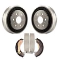 Transit Auto Rear Brake Drum Shoes Kit For Chevrolet Silverado 1500 GMC ...