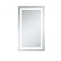 Elegant Lighting Helios 24in x 40in Hardwired LED mirror with touch ...