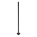 Rab POLE 7" TAPER 11 GAUGE 25 FOOT DRILLED TWO SIDES SQUARE BASE PTR7 ...