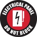 Superior Mark Floor Sign, Rubber, Electrical Panel Do Not Block, 17.5in ...