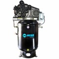 Mega Compressor Mega Power Compressor, 10HP, 120 gal Vertical, 1PH 230V ...