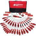 Performance Tool SCREWDRIVER SET W/POUCH 100PC PTW1721 | Zoro