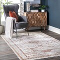 Nuloom Zahra Faded Native Panels Area Rug 4ft x 6ft KHMC38A-406 | Zoro