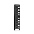 Panduit Punchdown Patch Panel, Cat 5E, Flat, NK5EPPG12WY | Zoro