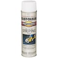 Rust-Oleum 18 Oz White Professional Traffic Striping Spray Paint ...
