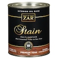 Zar 1 Qt Premium Teak Zar Interior Oil-Based Wood Stain 12012 | Zoro