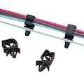 Panduit Harness Clip Winged Push Mount, Hor, .24 HCMP06C12-M20 | Zoro