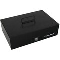 First Alert Steel Cash Box with Money Tray 3026F | Zoro