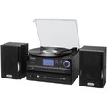Jensen Turntable 3-Speed CD System with Cassette Player/Radio and MP3 ...
