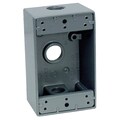 Orbit Electrical Box, 18.3 cu in, Mounting Box Type, 1 Gang, Die-Cast ...