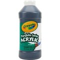 Crayola Paint, Acrylic, 16Oz, Iv Black CYO204016244 | Zoro