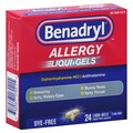 Benadryl Dye-Free Allergy Softgels, 24PK 699985 | Zoro