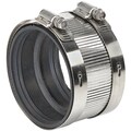 Ldr Industries NO HUB COUPLING PVC 2 in. D 808 NHC-200 | Zoro
