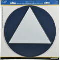 Hillman 12" Blu Compliant Sign 840223 | Zoro