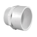Charlotte Pipe And Foundry 4" Wht Male Adapter PVC 02109 2000HA | Zoro