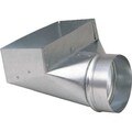 Imperial Mfg Boot Register Angle 4X12X6 Glv GV0627-C | Zoro