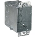 Abb Electrical Box, 18 cu in, Switch Box Type, Steel, Rectangular Shape ...