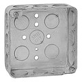 Steel City Electrical Box, 21 cu in, Square Box Type, Steel, Square ...