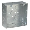 Steel City Electrical Box, Square Box Type, Square Shape 259B | Zoro