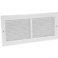 American Metal Products 12X12 Wht Return Grille 372W12X12 | Zoro