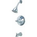 Globe Union Single Metal Lever Handle Tub And Shower Faucet F1A14517CP ...