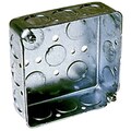 Hubbell Electrical Box, 21 cu in, Square Box Type, 2 Gang(s), Steel ...