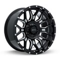 Rtx Alloy Wheel, Claw 20x9 5x139.7 ET0 CB78.1 Gloss Black Milled with ...