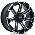 Rtx Alloy Wheel, Peak 22x10 6x135 ET-18 CB87.1 Gloss Black Machined ...