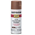 Rust-Oleum Red Rock, Flat, 12 oz 312821 | Zoro