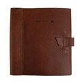 Rustico Leather Home Document Binder in Saddle OF0075-0002-01 | Zoro