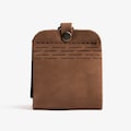 Rustico Leather Keychain Wallet in Dark Brown AC0121-0001 | Zoro