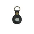 Rustico Leather AirTag Case with Key Ring in Black AC0520-0003 | Zoro